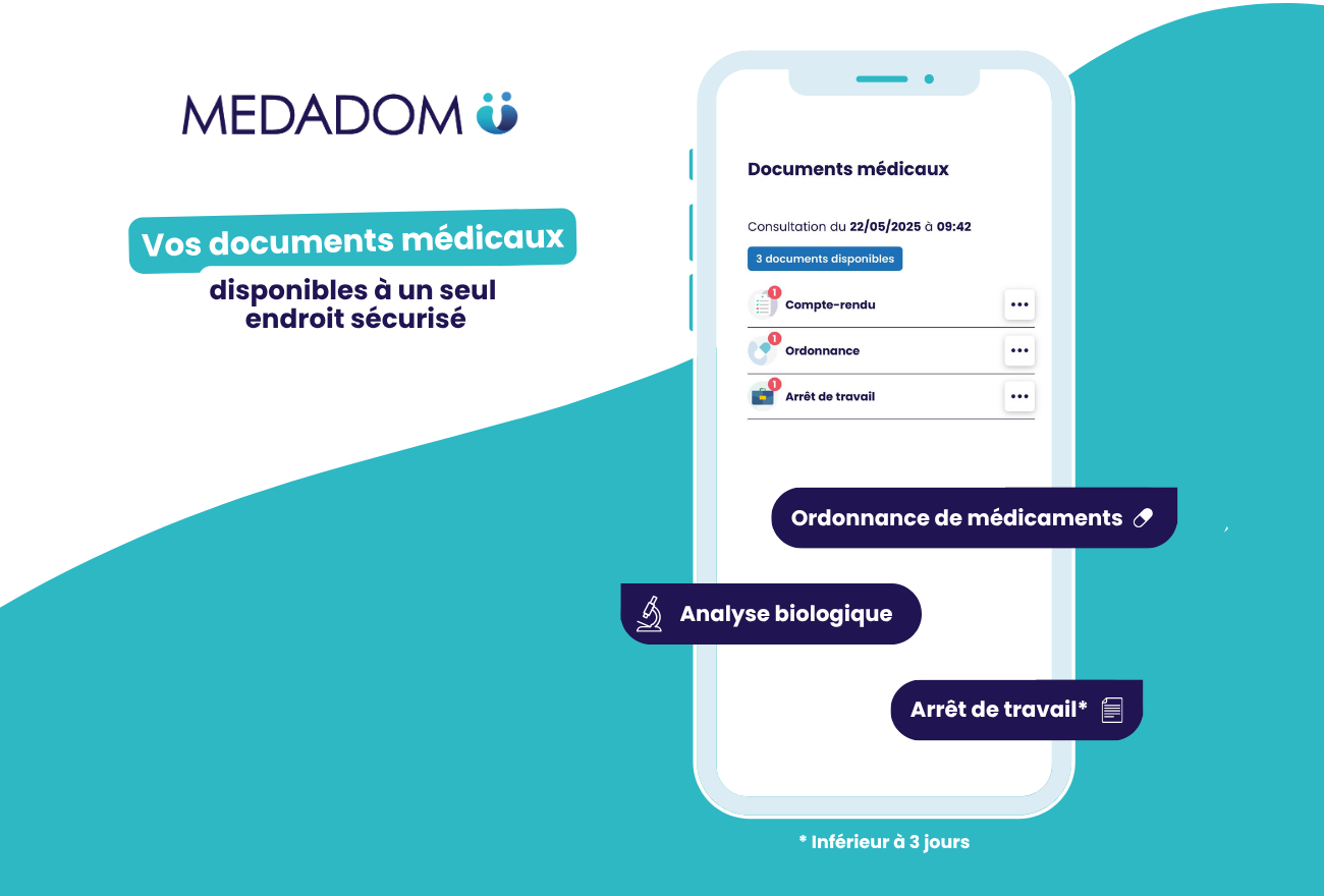 Certificat médical en téléconsultation : ce que permet MEDADOM