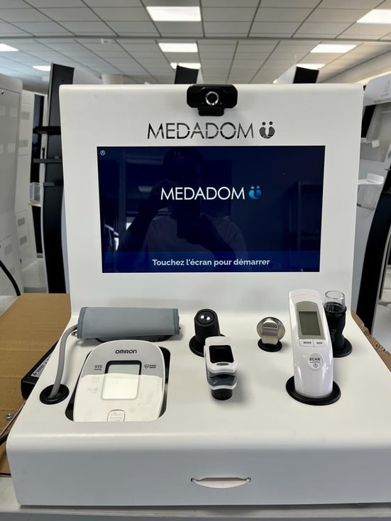 Le Site web MEDADOM se rafraîchit